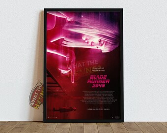 Blade Runner Inspired Poster, Art Print Minimalist Shapes, Collage ...