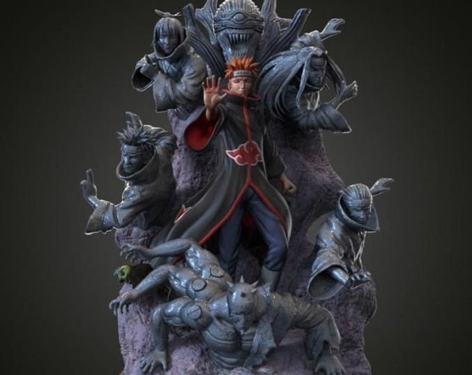 STL Pain 3D File Anime Stl 3D Model STL 3D Printer Model 3D Digital ...