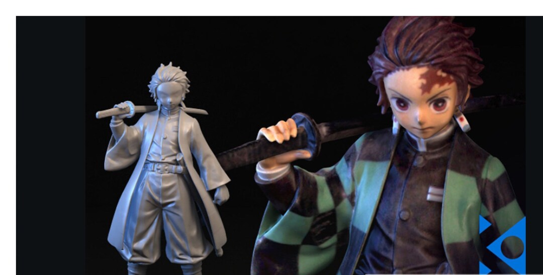 STL Tanjiro 3D File Anime Stl 3D Model STL 3D Printer Model Stl File 3D ...