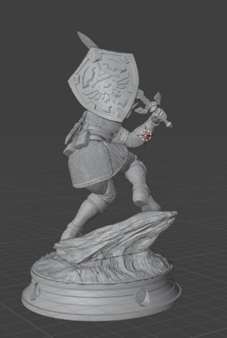 STL Link/zelda* 3D File Anime Stl* 3D Model STL* 3D Printer Model* STL ...