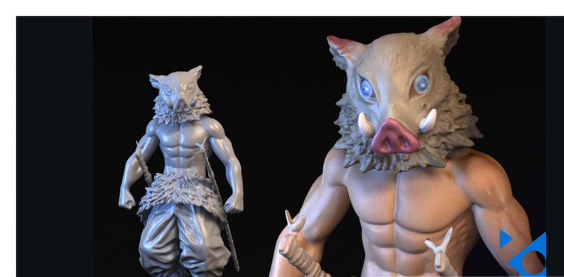 STL Inosuke* 3D File Anime Stl* 3D Model STL* 3D Printer Model* Stl ...