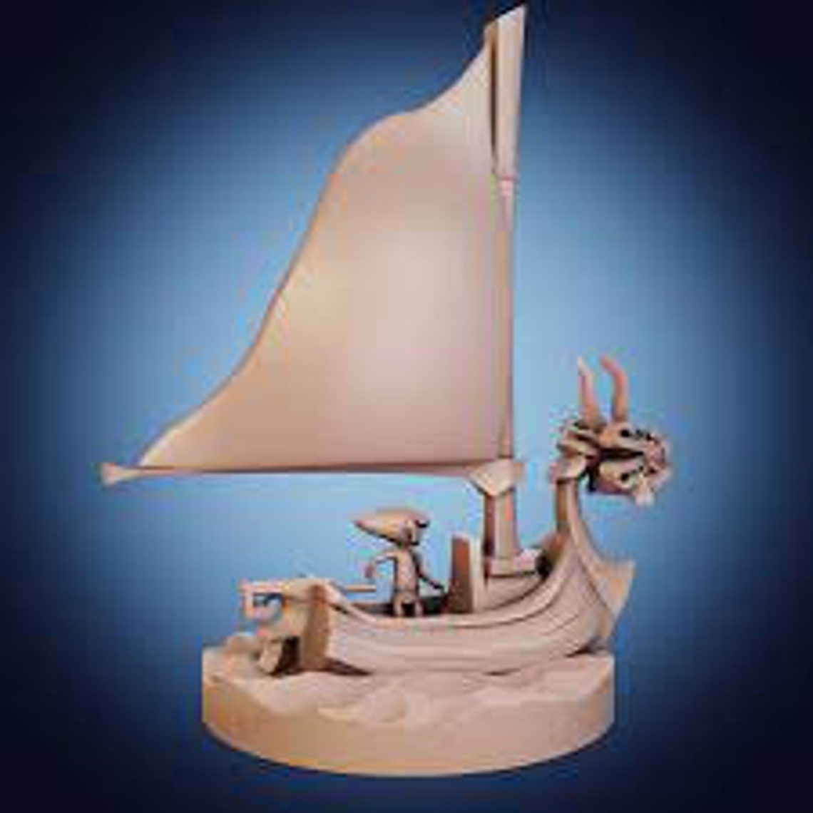 STL Link/zelda Boat* 3D File Anime Stl* 3D Model STL* 3D Printer Model ...