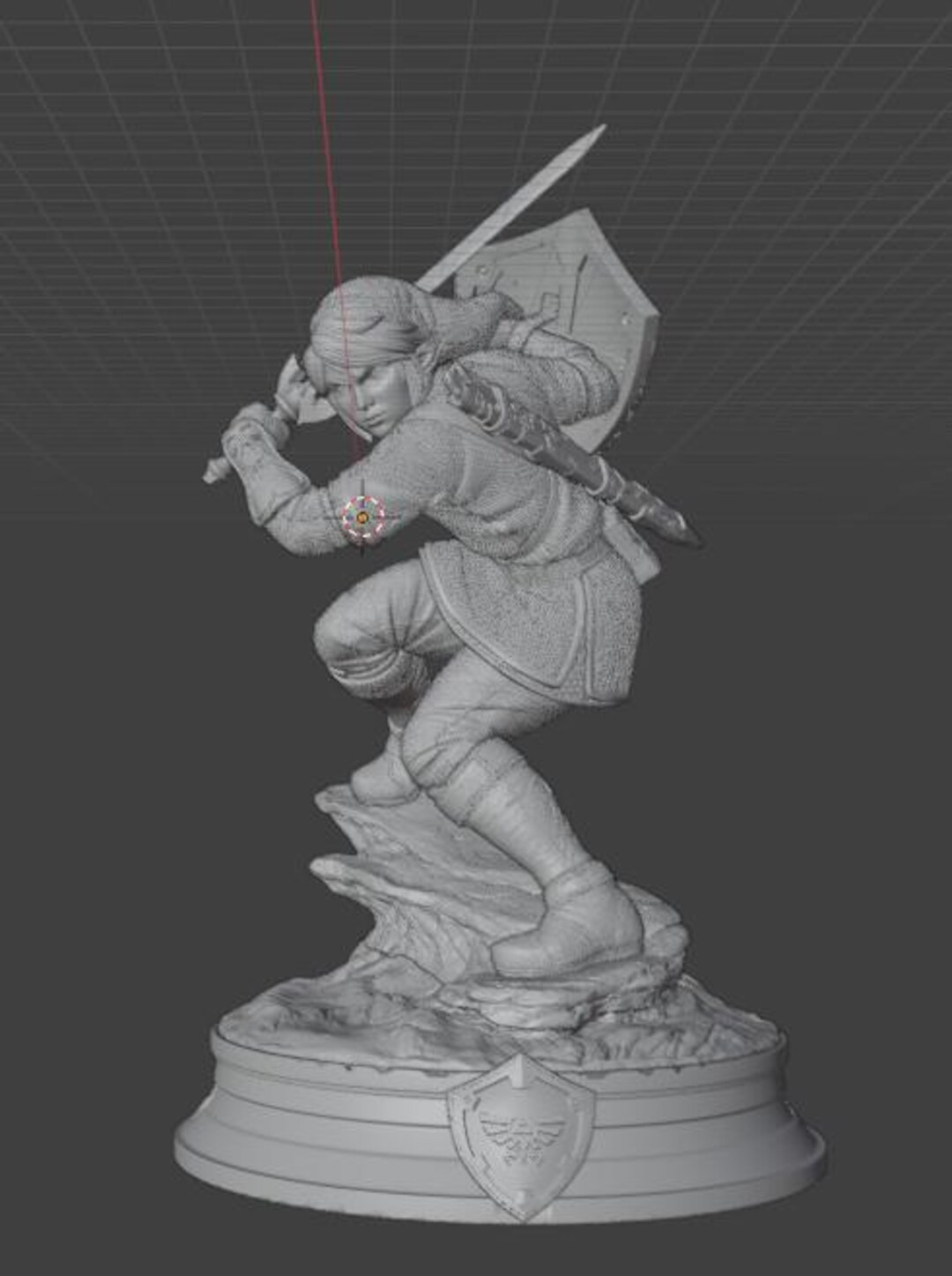 STL Link/zelda* 3D File Anime Stl* 3D Model STL* 3D Printer Model* Stl ...