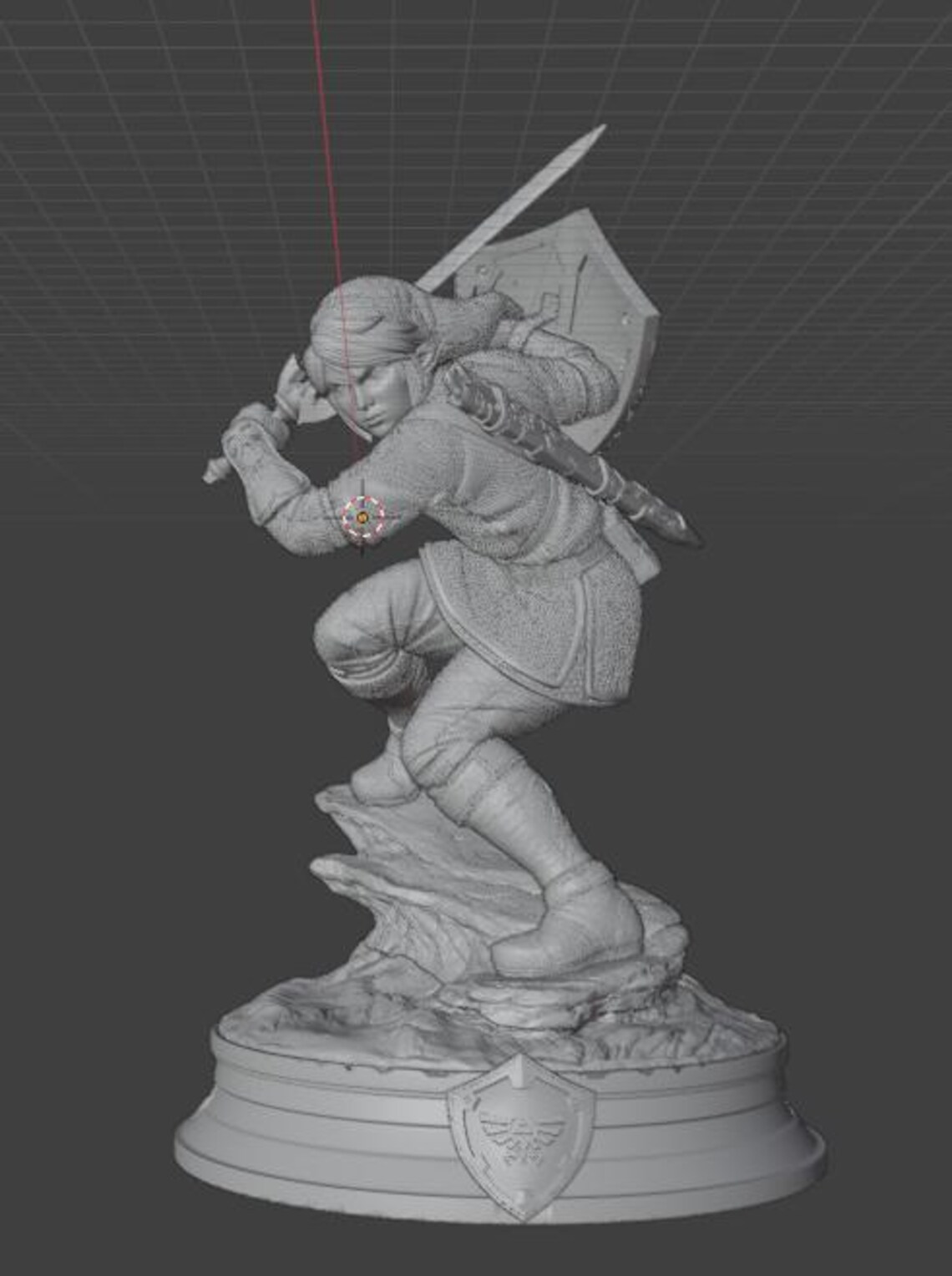 STL Link/zelda* 3D File Anime Stl* 3D Model STL* 3D Printer Model* STL ...