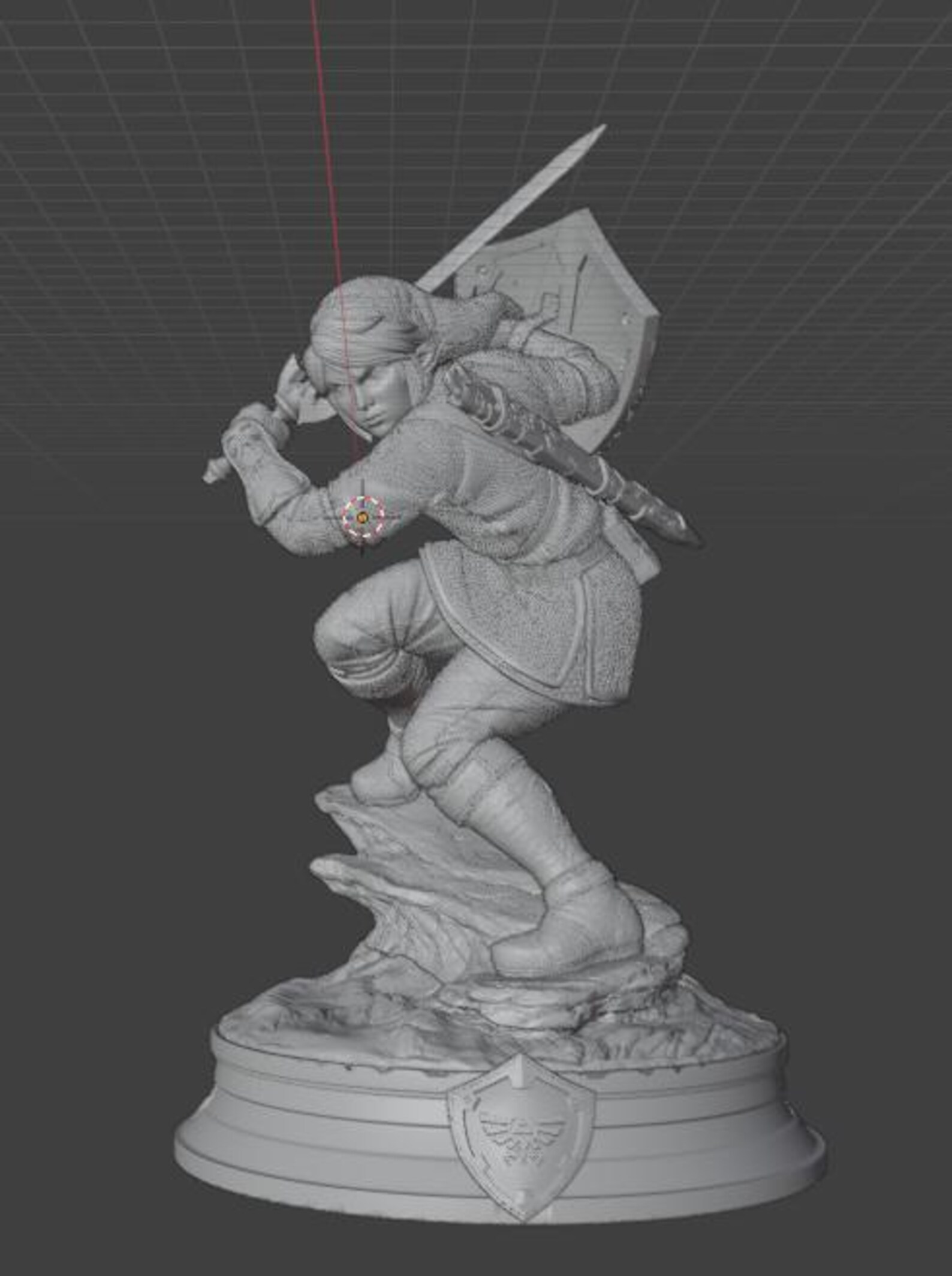 STL Link/zelda* 3D File Anime Stl* 3D Model STL* 3D Printer Model* STL ...