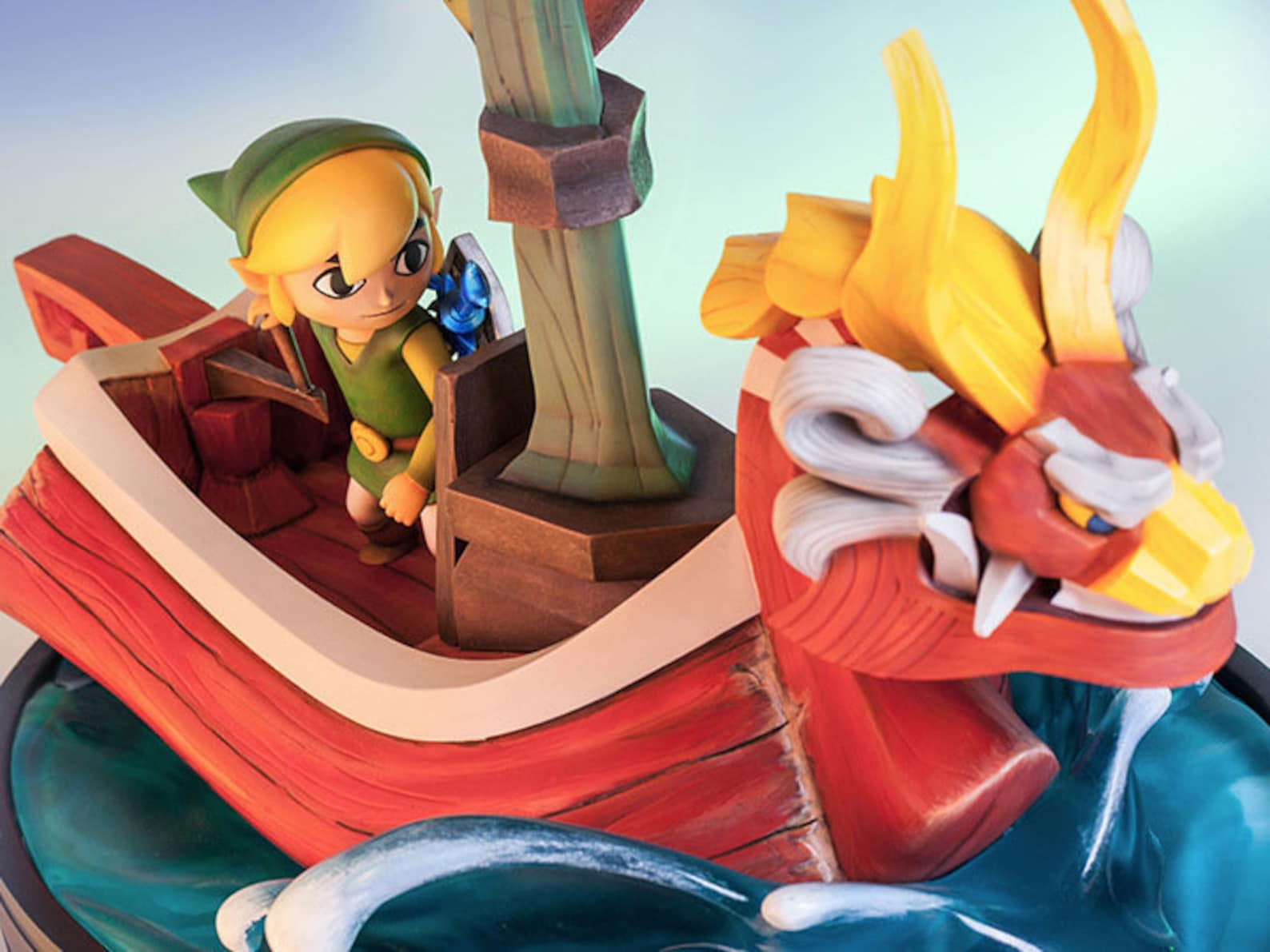 STL Link/zelda Boat* 3D File Anime Stl* 3D Model STL* 3D Printer Model ...