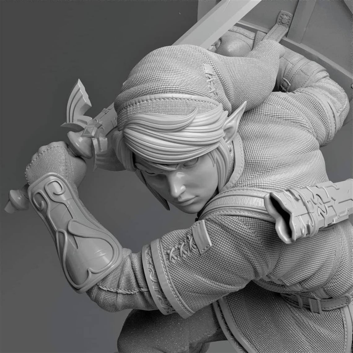 STL Link/zelda* 3D File Anime Stl* 3D Model STL* 3D Printer Model* Stl ...