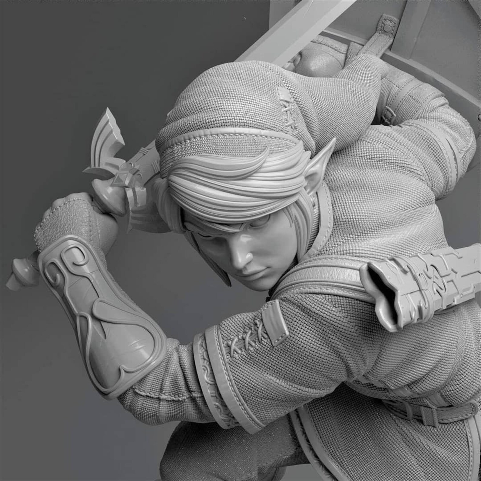STL Link/zelda* 3D File Anime Stl* 3D Model STL* 3D Printer Model* STL ...