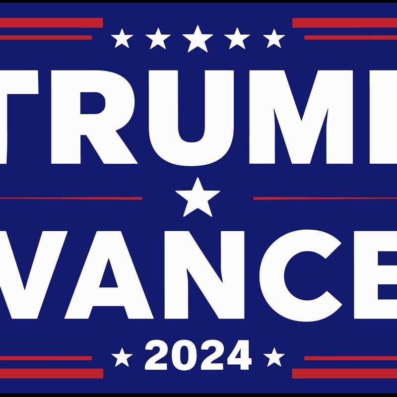 Trump Vance Sign - Etsy