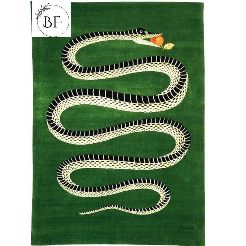Snake Rug - Etsy