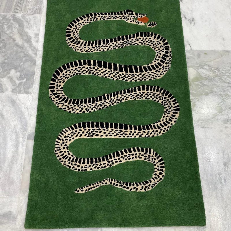 Snake Rug - Etsy