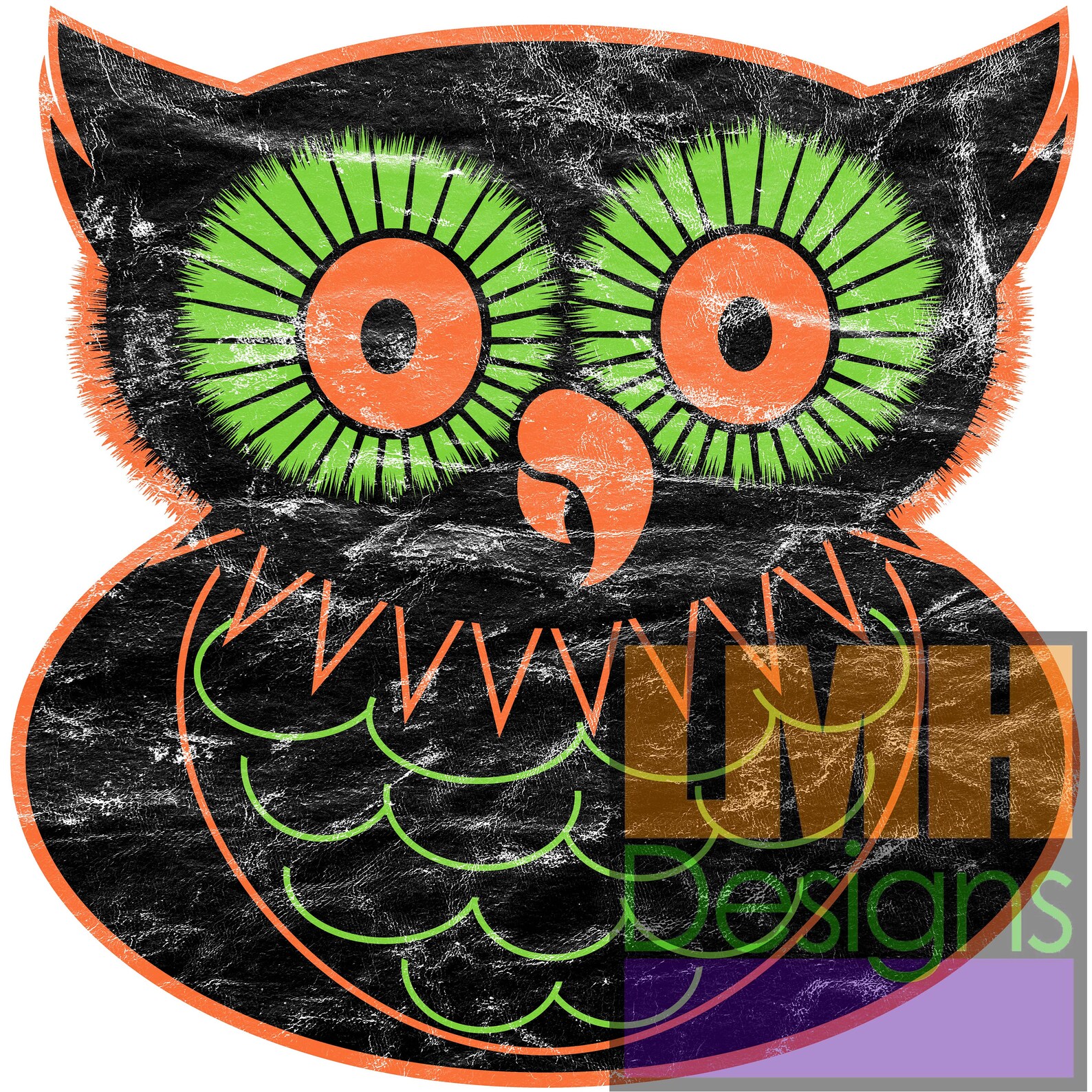 Retro-inspired Halloween Characters Set #1 - VINTAGE FADE - Etsy