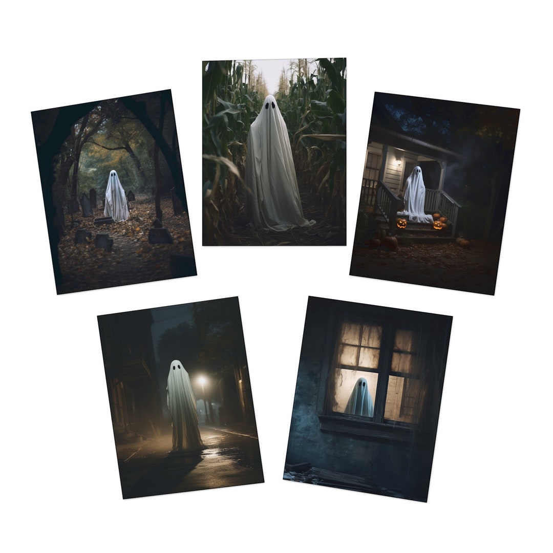 Ghost Hunt Cards Multipack 02, Ghost Photo, Photorealistic Ghost ...