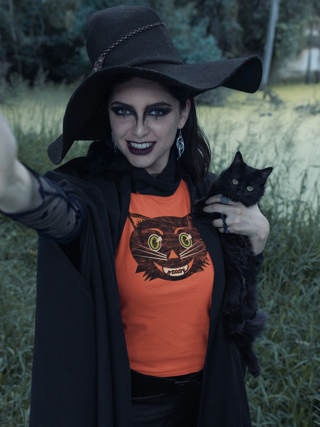 Retro-inspired Halloween Characters Set #1 - VINTAGE FADE - Etsy