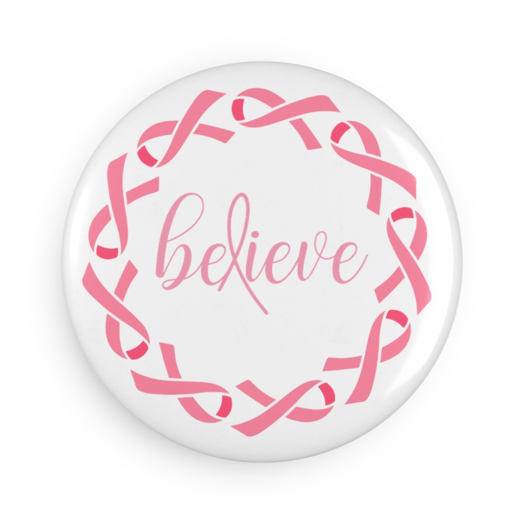 Breast Cancer Magnet Button Magnet, Round - Etsy