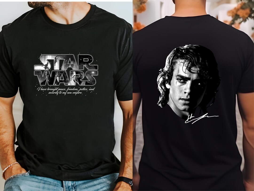 Anakin Skywalker Shirt, Revenge of the Sith Skywalker Tee, Comfort Colors Star Wars Movie Tees ...