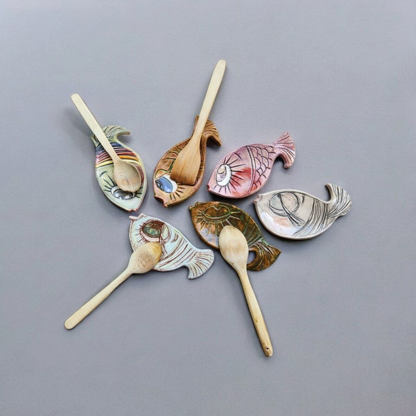 Fish Spoon Rest - Etsy