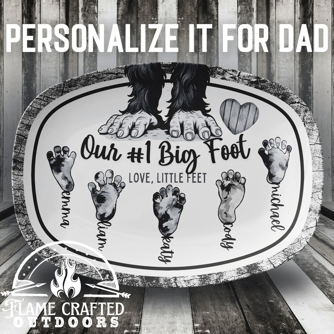 Bigfoot Little Feet Dad Gift | Fun Father's Day Gift for Coworker ...