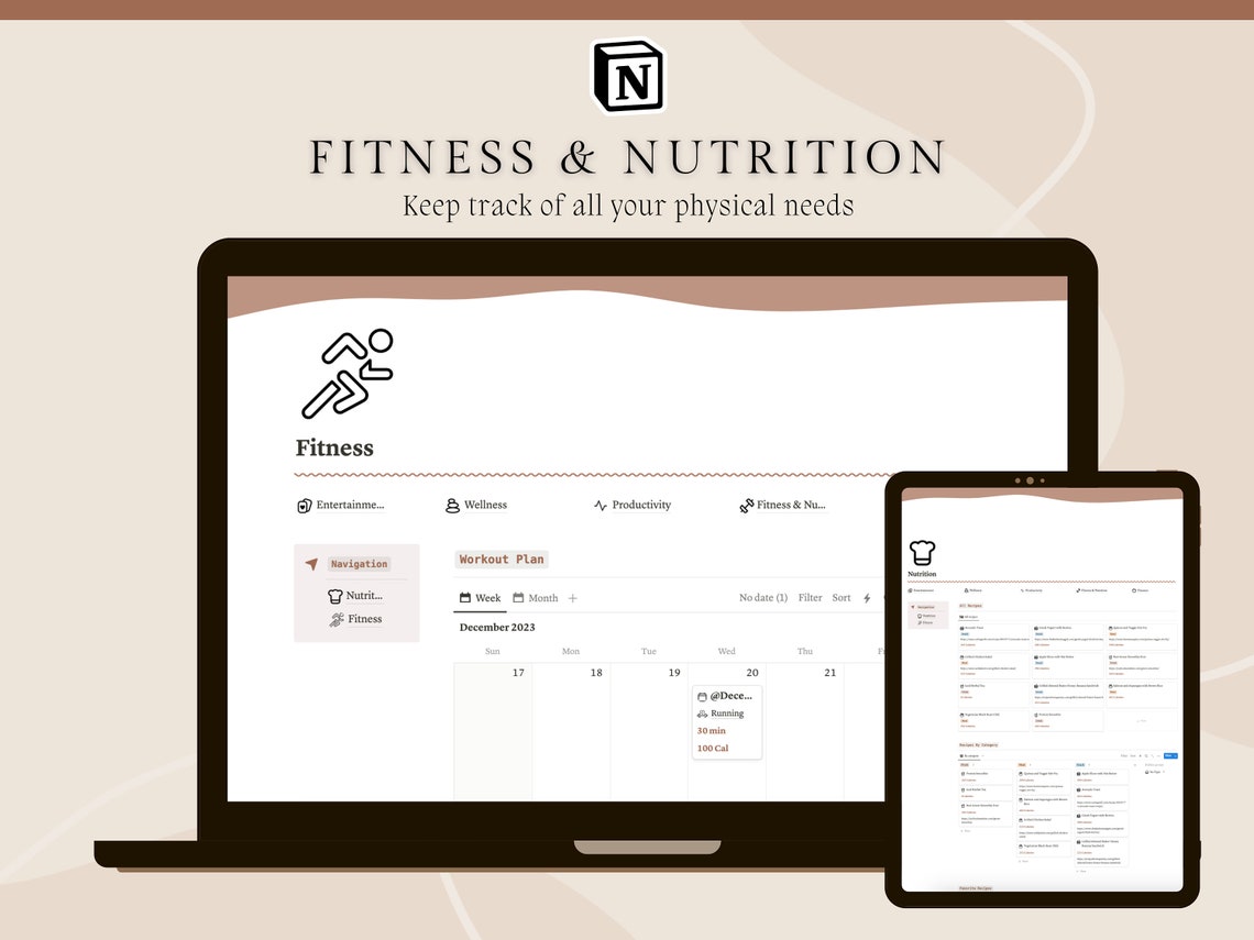 The Glow up Blueprint Notion Template Advanced Life Planner That Girl ...