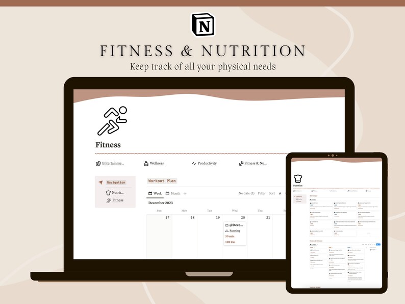 The Glow up Blueprint Notion Template Advanced Life Planner That Girl ...