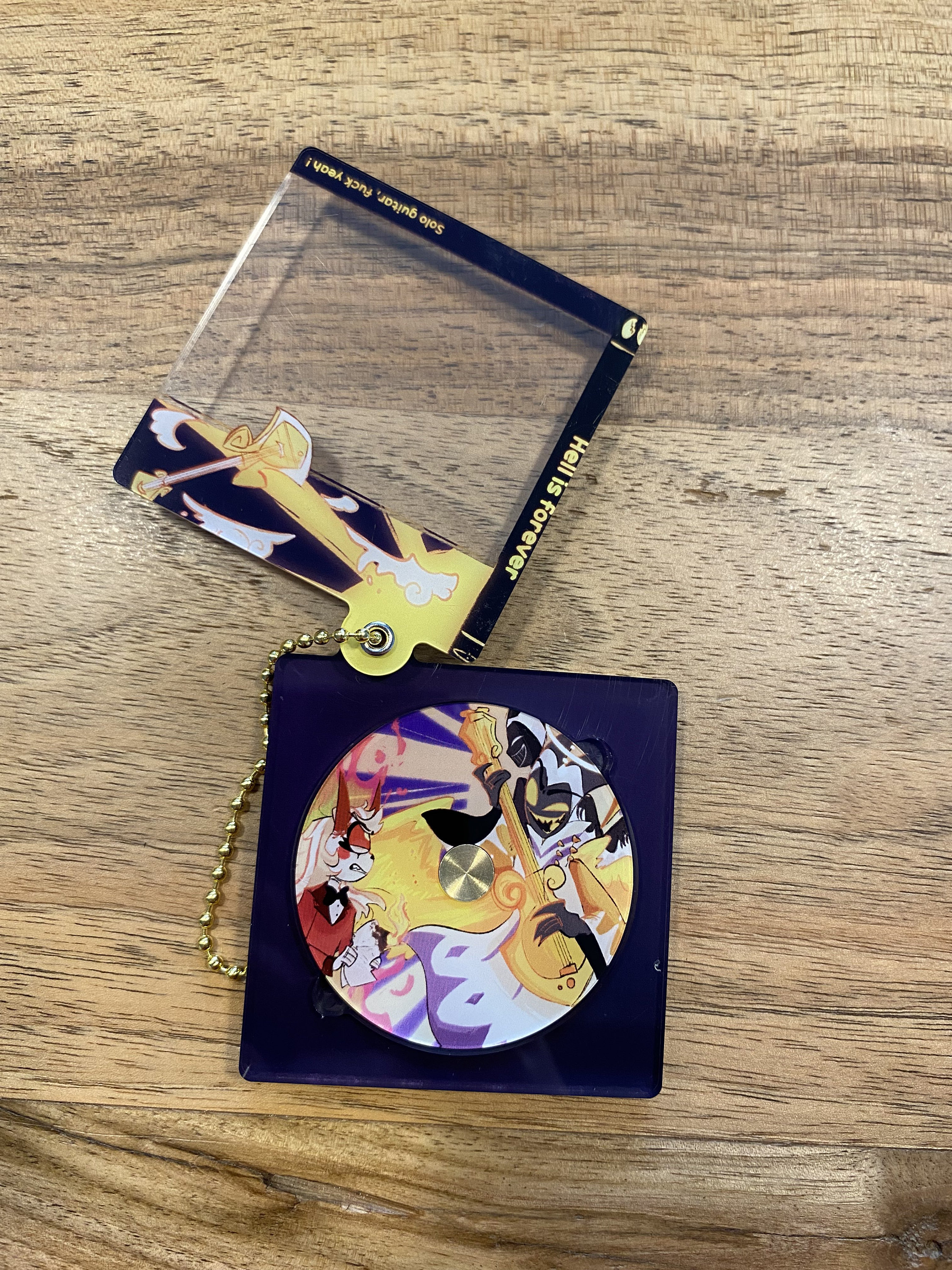 Hazbin Hotel Disk Keychain - Etsy