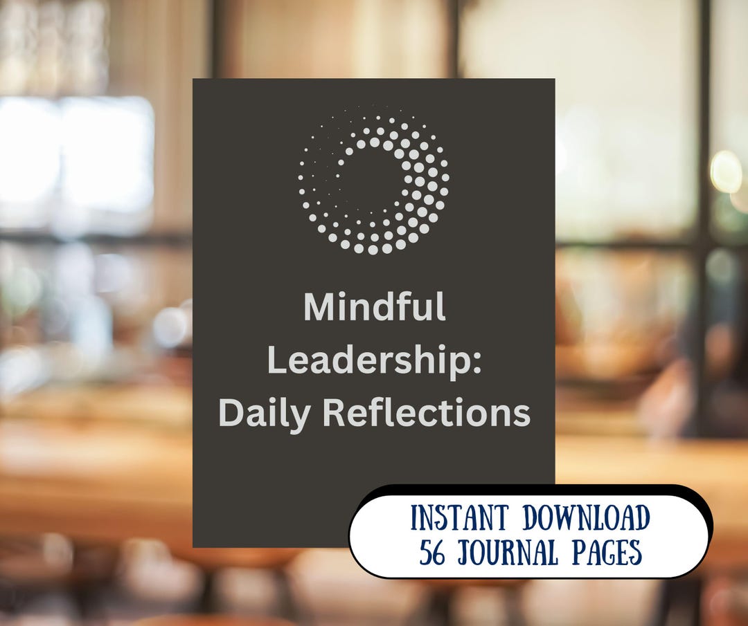 Mindful Leadership: Daily Reflections Journal - Etsy