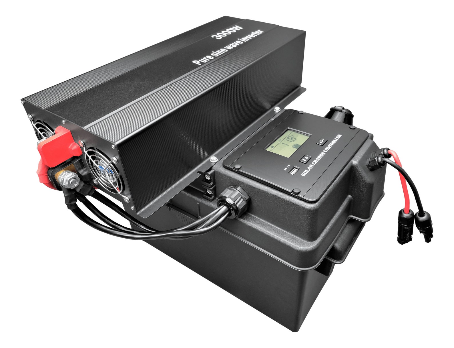 DIY Solar Generator Battery Box With Optional Charge Controller ...
