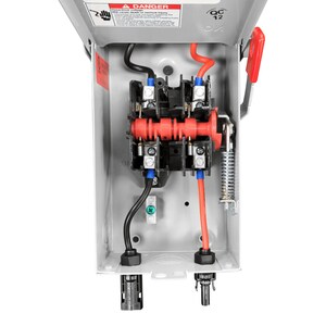 Solar PV Disconnect, 12 / 24 / 36 / 48 V DC Shut off Switch, Assembled ...