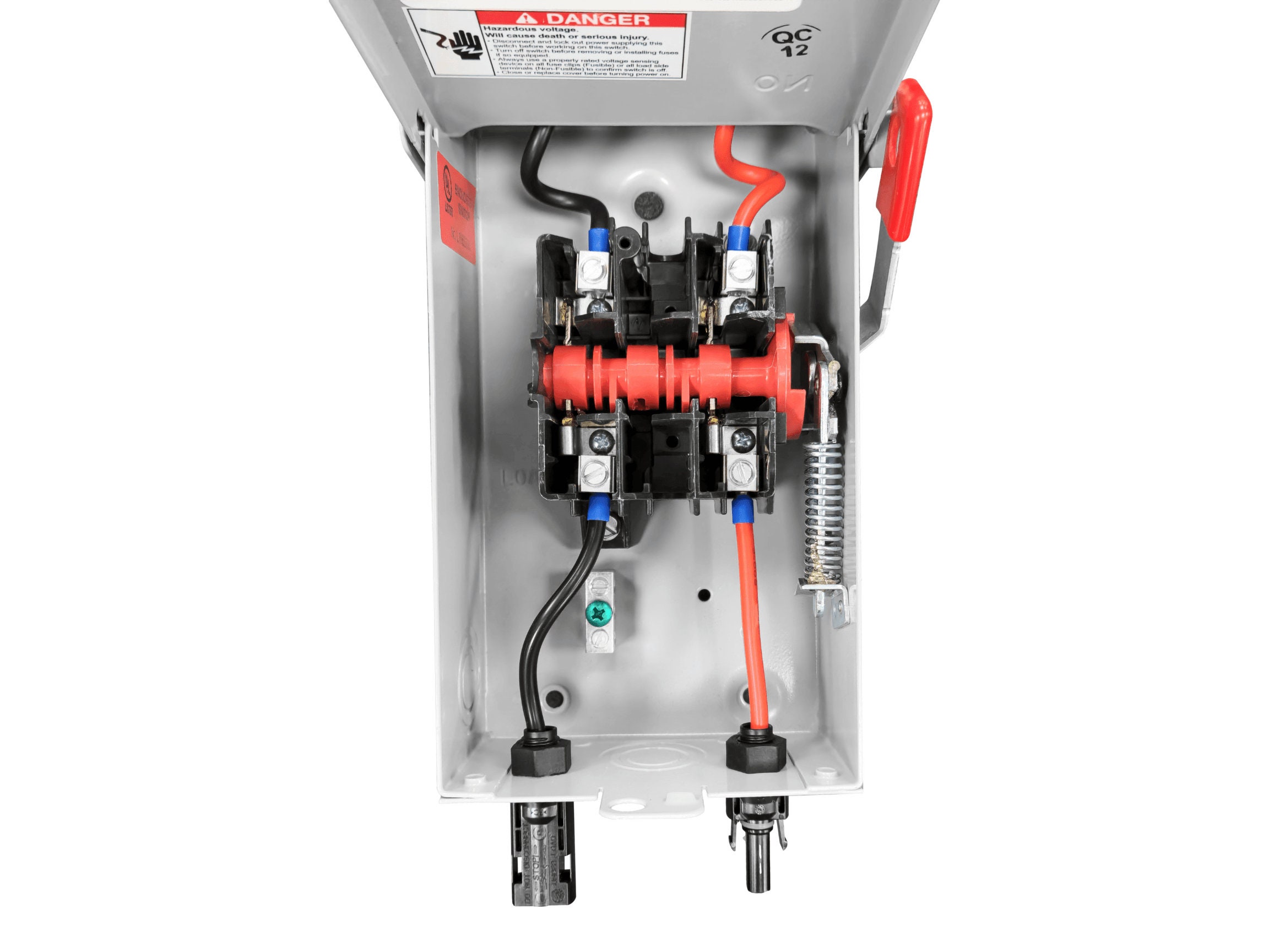 Solar PV Disconnect, 12 / 24 / 36 / 48 V DC Shut off Switch, Assembled ...