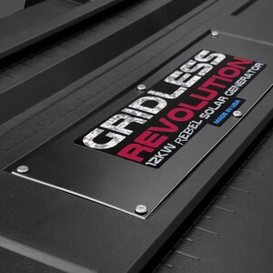 12kw Rebel Solar Generator for 120V/240V Weatherproof Residential ...