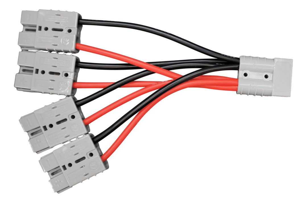 DC Wiring Splitter Quick Disconnect With 50A Anderson Connectors - Etsy