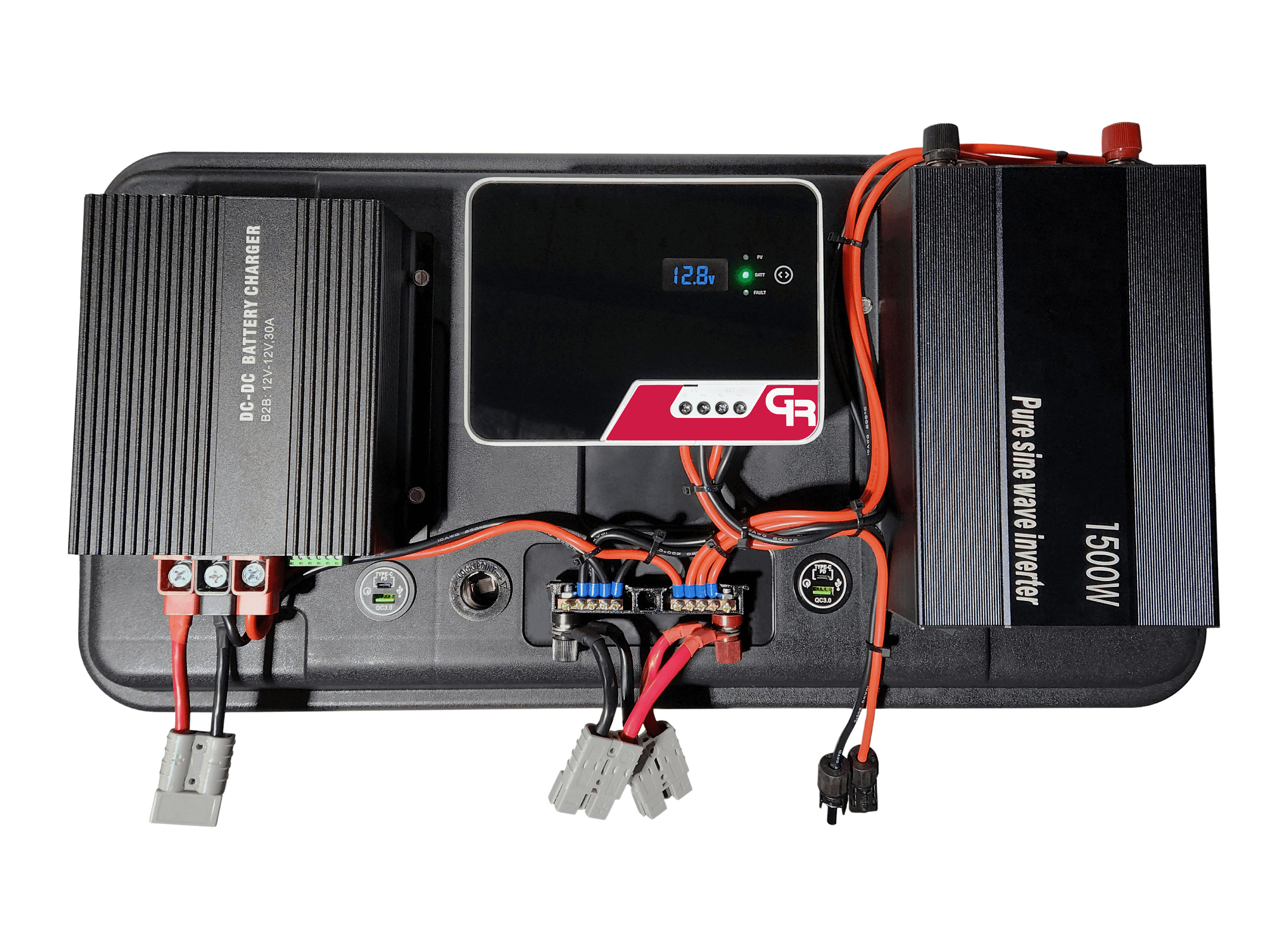 Revopower Wall Mount Solar Generator for Vans, Trucks, Overlanding ...