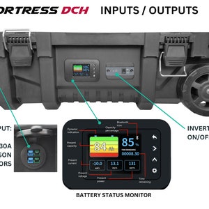 Fortress DCH Solar Generator: DC Hobbyist Edition Waterproof & Heavy ...