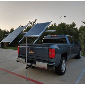 Wind Turbine Solar Panel Mount RV / Truck / Trailer Tow Hitch Portable ...