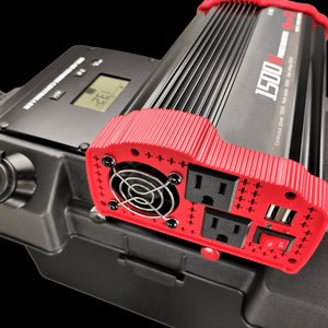 Solar Generator Battery Box DIY With Charge Controller, Battery and ...