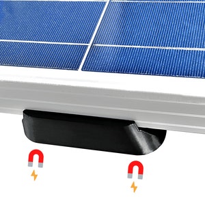 Magnetic Solar Panel Mount Bracket, 700 Lbs (per Set), for Sheds, Roofs ...