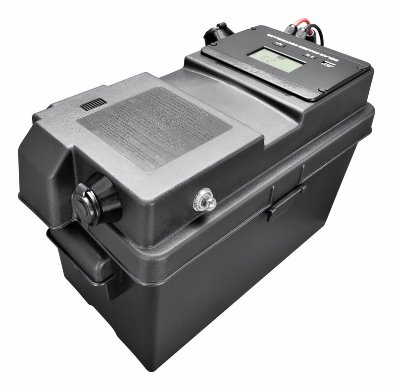 Solar Generator Battery Box DIY With Charge Controller, Battery and ...