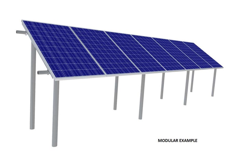 Ezarray Modular Solar Panel Array Bracket System, Any Panel Size ...