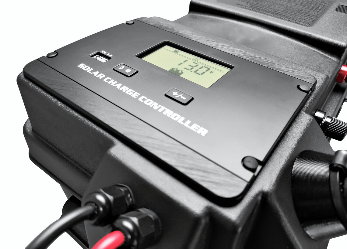 Solar Generator Battery Box DIY With Charge Controller, Battery and ...