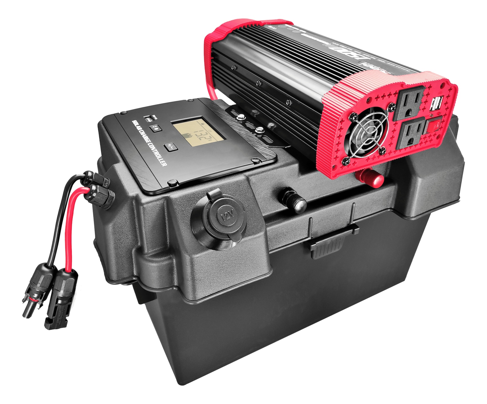 DIY Solar Generator Battery Box With Optional Charge Controller ...