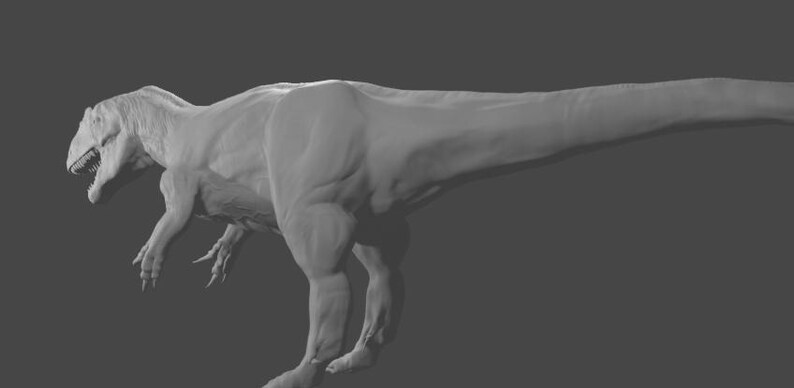 Allosaurus 3D Model - Etsy