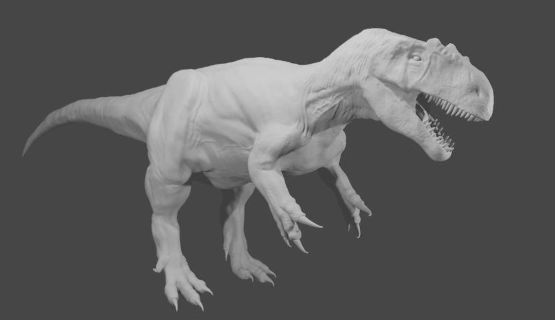 Allosaurus 3D Model - Etsy