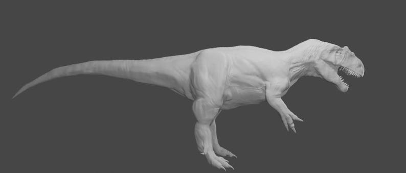 Allosaurus 3D Model - Etsy