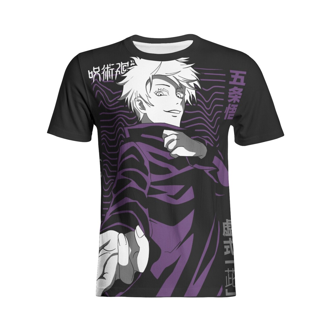 Jujutsu Anime Shirt Satoru Gojo Jjk T Shirt Unisex Anime Lover Shirt