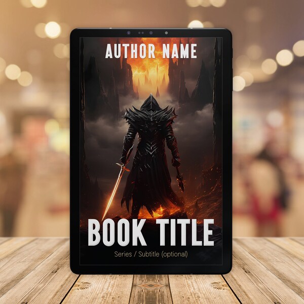 Premade Book Cover Sword - Etsy