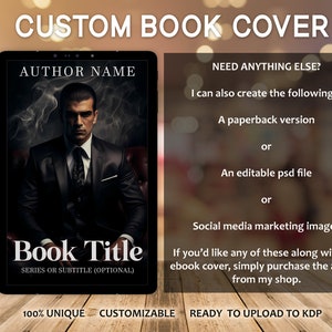 Mafia Romance Mob Crime Book Cover for Indie Authors Self - Etsy
