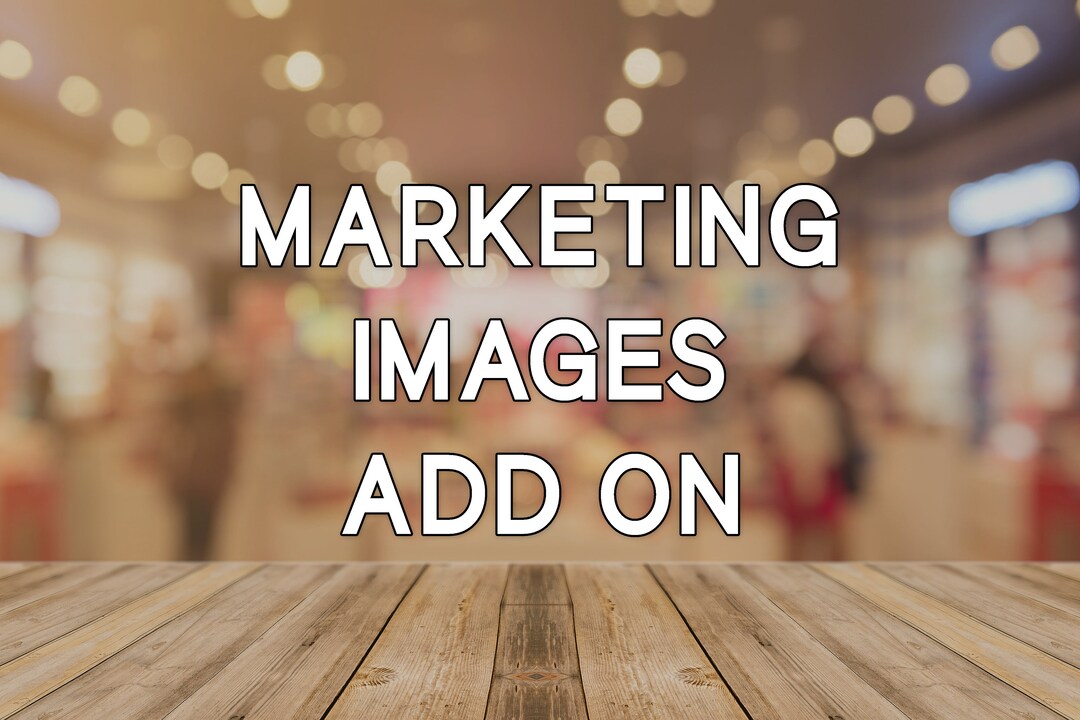 Add On: Marketing Images Amazon A & Social Media Images - Etsy