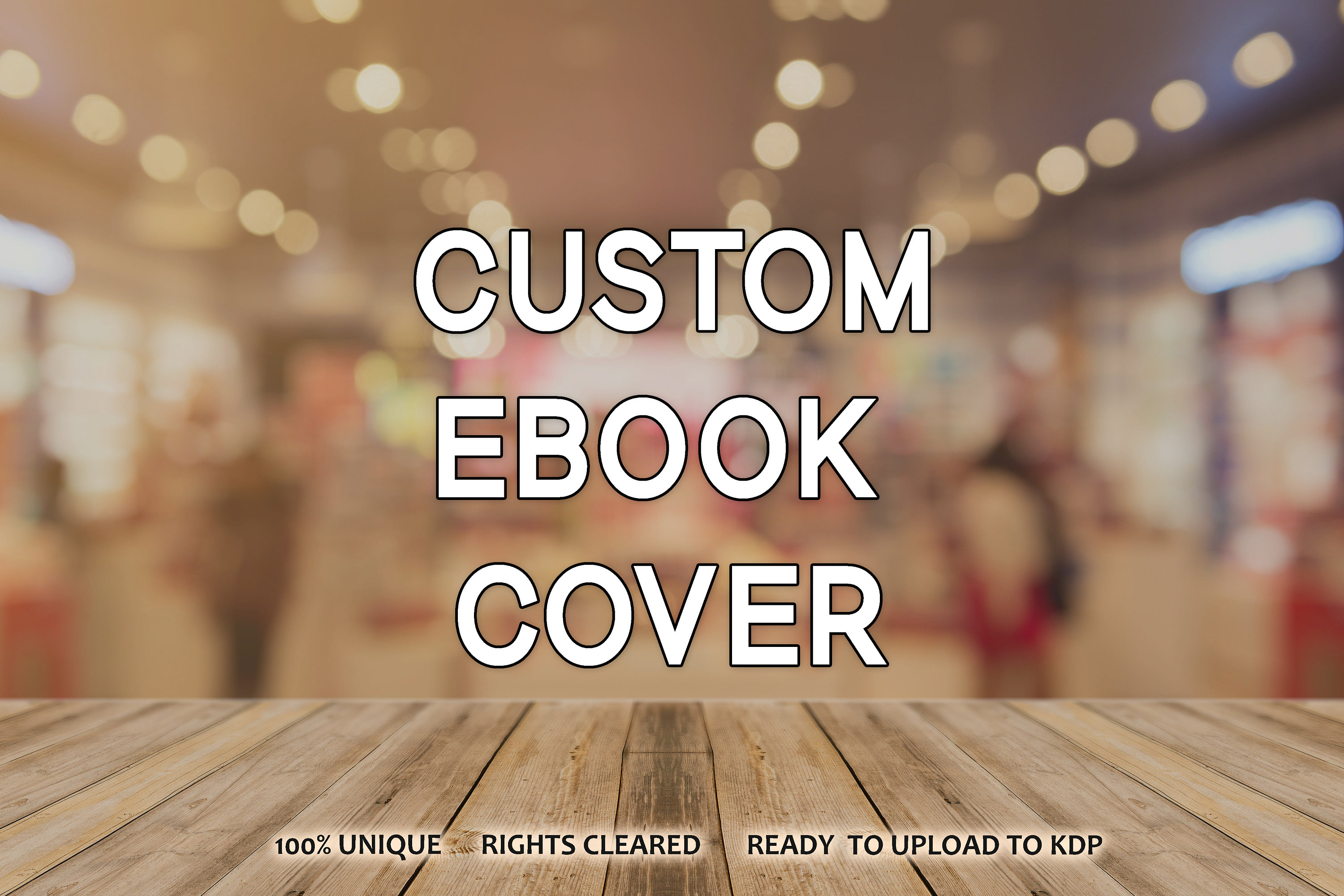 Custom Book Cover Design Ready to Upload Ebook Cover for Amazon KDP ...