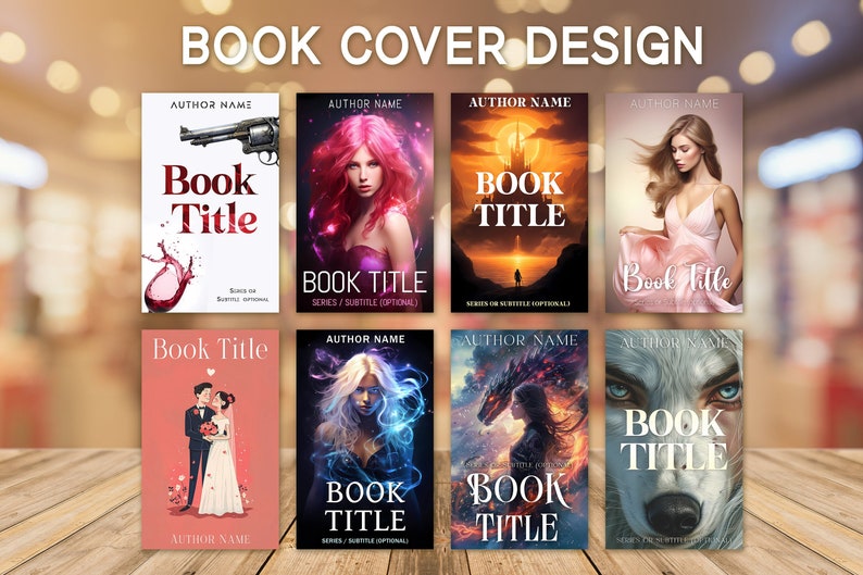 Custom Book Cover Design Ready to Upload Ebook Cover for Amazon KDP ...