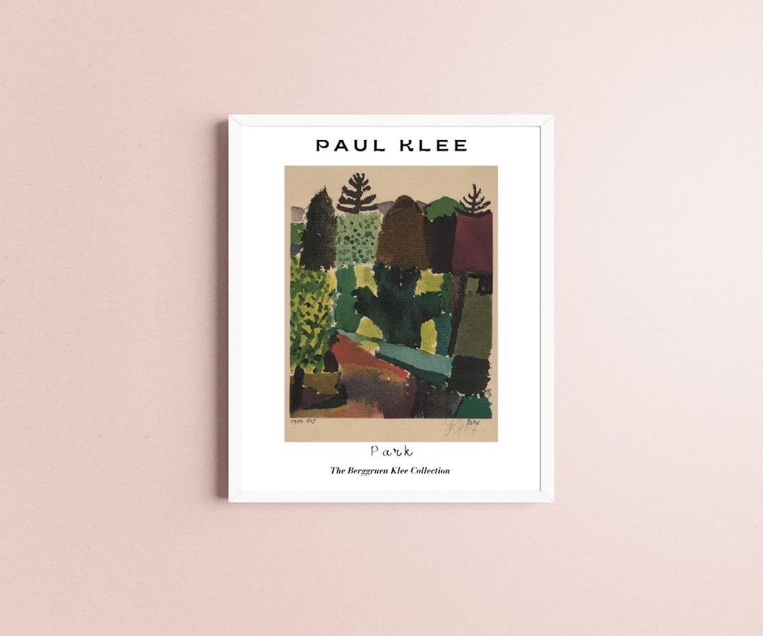 Paul Klee Wall Art,museum Poster,paul Klee Poster,paul Klee Prints,paul ...